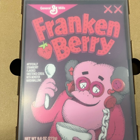 KAWS | Art | Kaws Collectible Monster Box Cereal Art | Poshmark